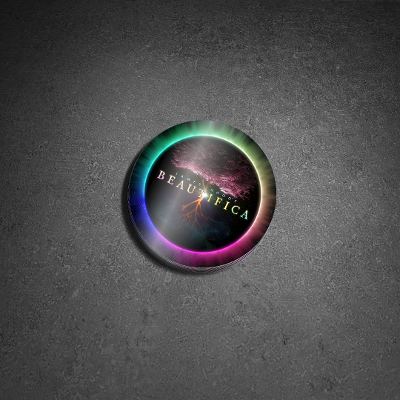 Beautifica Logo Eco 3" Sticker – James Hood Store